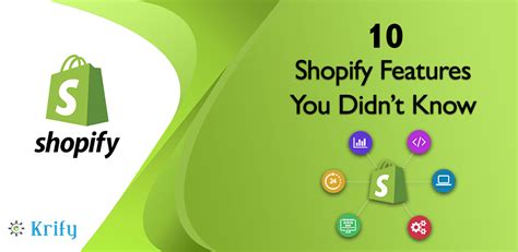 top 10 shopify features
