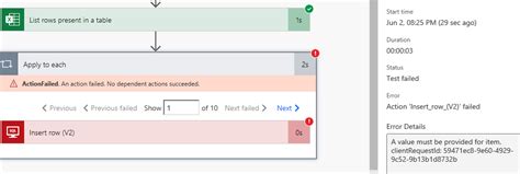 solved error a value must be provided for item power platform community