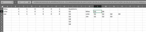 [solved] multiple return vlookup horizontal match range with vertical