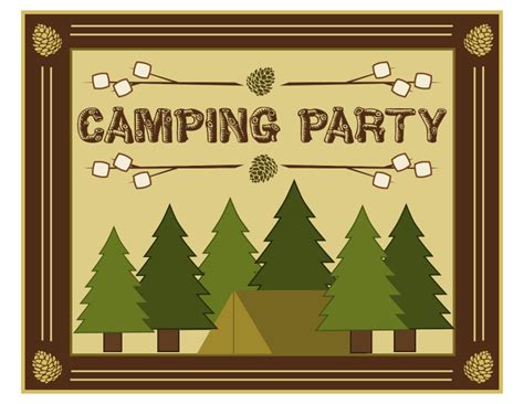 Download These Fun Free Camping Printables Catch My Party