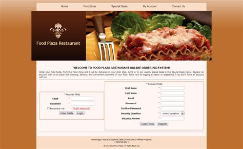 restaurant script pizza inn project free source code