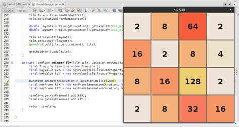 javafx and java 8 version of the 2048 game dzone devops
