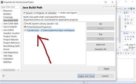 add an external library to an eclipse project