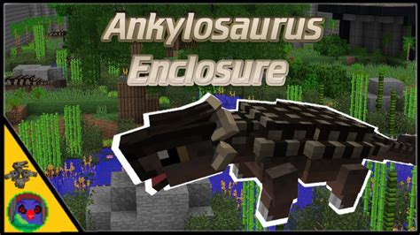 Ankylosaurus Enclosure Speedbuild Minecraft Fossils And Archeology