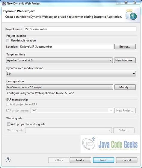 jsf guess number example examples java code geeks 2022