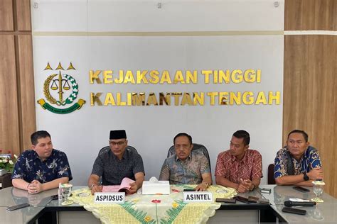 Kejati Kalteng Tetapkan Lima Pejabat Barsel Tersangka Korupsi Dana Bok