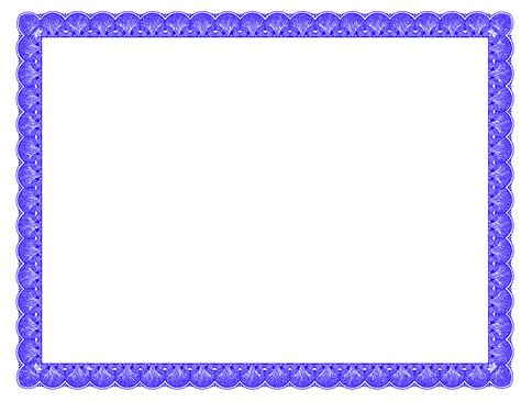 10 Free Certificate Border Psd Images Blue Certificate Border Clip