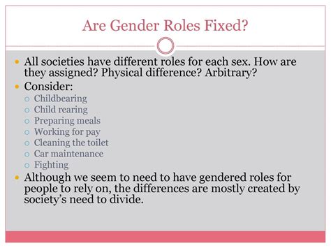 The Sociology Of Sex And Gender Ppt Download