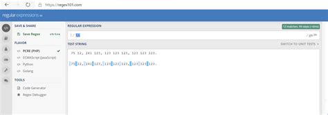 regex java string split code doesn t separate the words