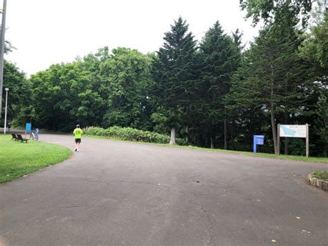 札幌のランニングのメッカ？真駒内公園の3kmコースを歩いてみた │ Ebi Gs Challenge やっちゃえ！えびg
