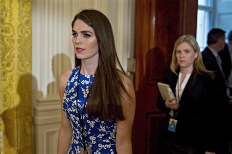 Hope Hicks Named Permanent White House Communications Director Wsj