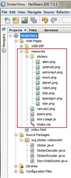 using websocket for real time communication in java platform