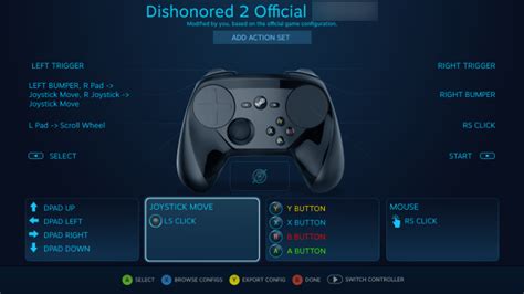 how to remap xbox playstation and other controller buttons in steam