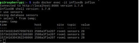 raspberry pi iot sensors influxdb mqtt and grafana