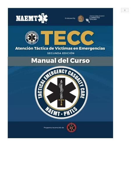 Atención Táctica De Víctimas En Emergencias Joel BenjamÍn Udocz