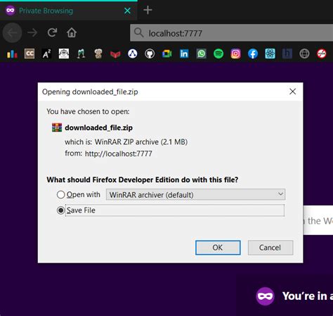 how to convert a file to zip file and download it using