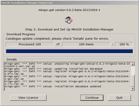 mingw msys development environment setting up the base system