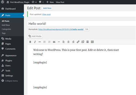 step by step guide to make your first wordpress plugin