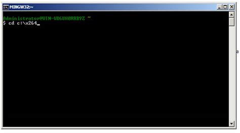 在windows中使用mingw编译x264 csdn博客