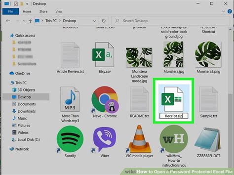 how to open a password protected excel file with pictures