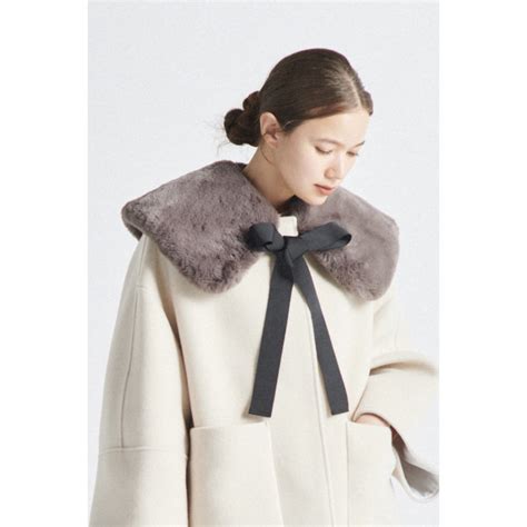 Yori もふもふリボンティペット グレーの通販 By Shop｜ラクマ