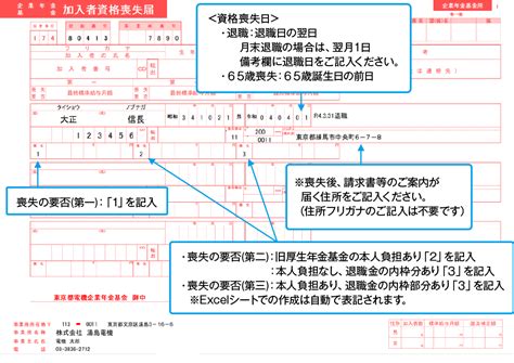 東京都電機企業年金基金 社員が退職または65歳に到達したとき