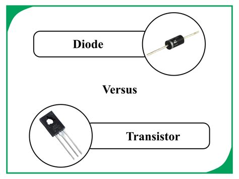 Difference Between Diode And Transistor