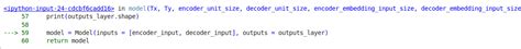 python keras error nonetype object has no attribute