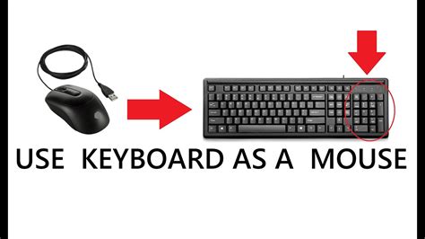how to use your computer without mouse use your keyboard as a mouse