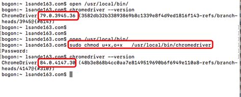 chrome浏览器版本和chromedriver问题 info error message session not created