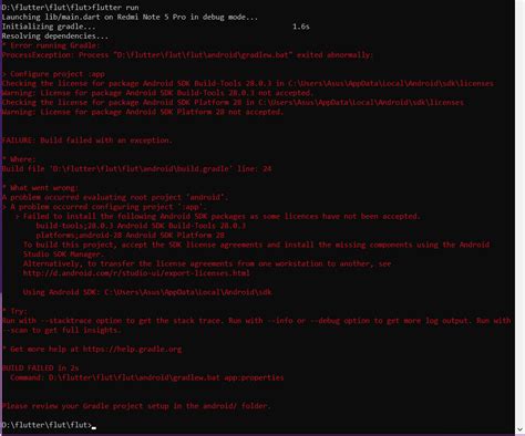 [solved] unable to run flutter app in vs code with real 9to5answer