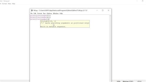 range function example in python youtube