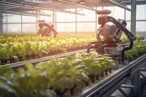 Smart Robotic Farmers Revolutionizing Agriculture Created With