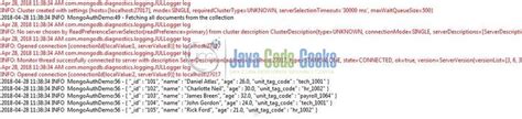 java mongodb authentication example examples java code geeks 2022