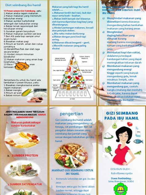 Leaflet Gizi Ibu Hamil Pdf