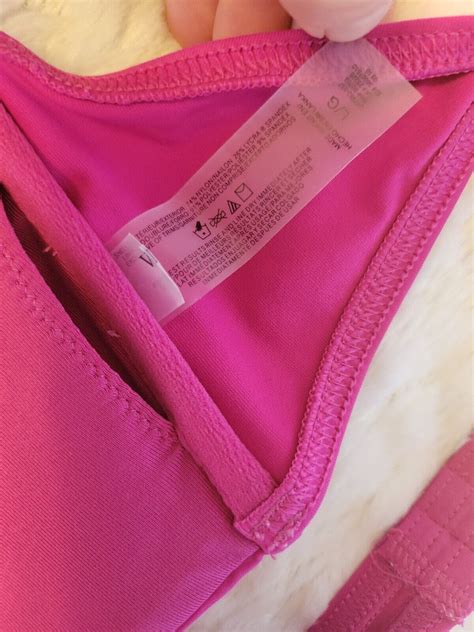 Victorias Secret Bandeau Bikini Top Swim Magneta Pi… Gem