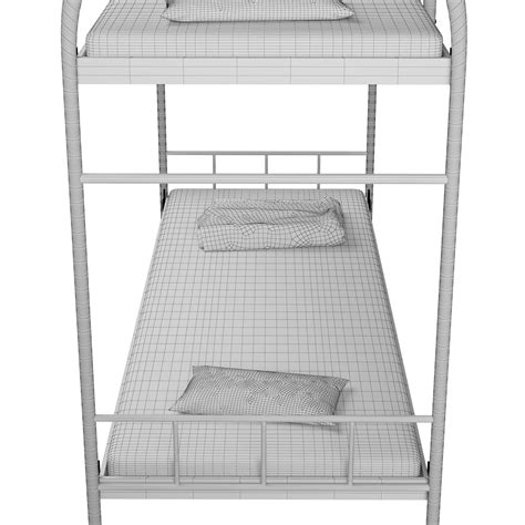 Bunk Bed 3d Model 5 Fbx Obj Max Free3d