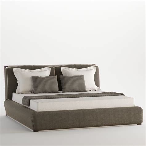Adam Double Bed By Giorgetti Set 13 3d Model Cgtrader