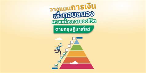 วางแผนการเงินตามทฤษฎีมาสโลว์ Ep0 Maslows Hierarchy Of Needs