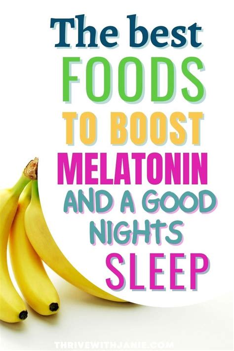 The Best Foods That Help You Sleep Better Thrive With Janie Better