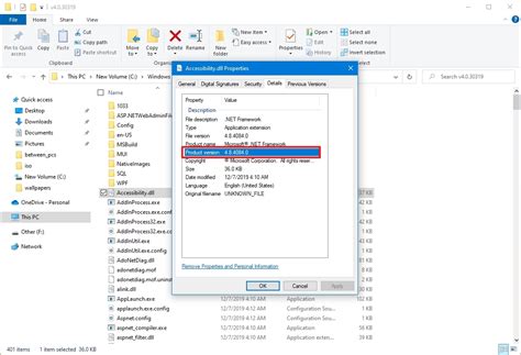 how to check framework version on windows 10 windows central
