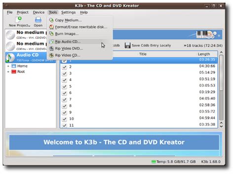 linux rip and encode audio cds commands nixcraft