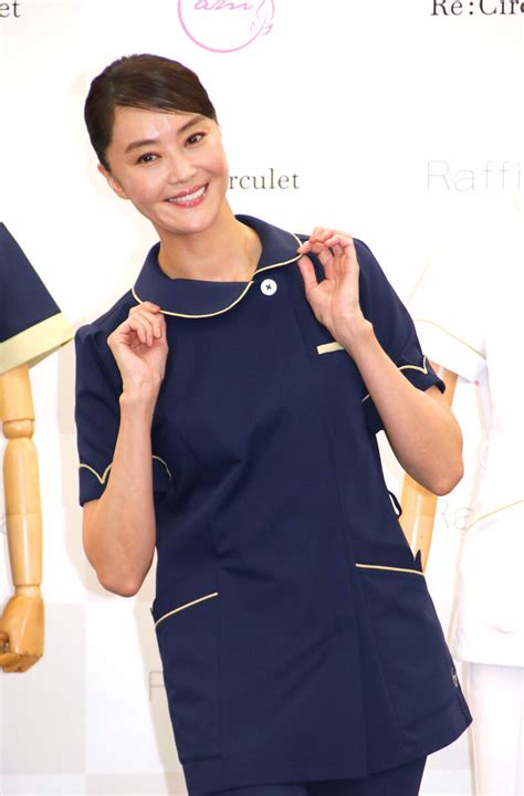 観月ありさ、医療ウェアデザインで「ナースのお仕事」続編に意欲 Cm共演の仲本工事さんも追悼 スポーツ報知