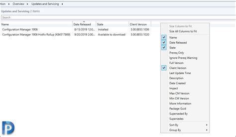 sccm 1906 hotfix download issues prajwal desai