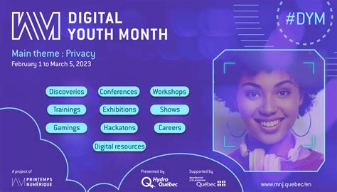Digital Youth Month 2023 Call For Participation Printemps Numérique