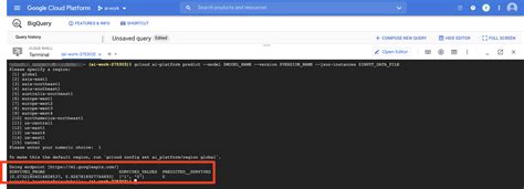 【bqml応用記事】bigquery mlで作った機械学習のモデルでオンライン予測を実施する developers io