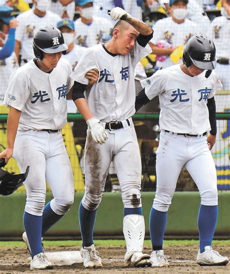 光南 涙を強さに 夏の高校野球福島大会 決勝 福島民報