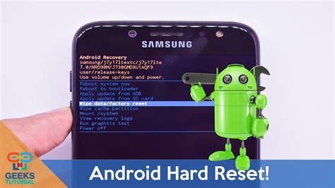 How To Hard Reset Your Android Phone Samsung Youtube