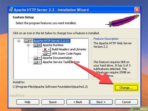 come installare un server web apache in windows