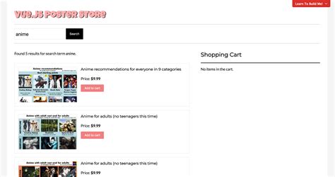 vuejs poster shop by vuejs expo